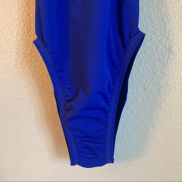 adidas | Swim | Adidas High Neck Waterpolo One Piece Blue Swimsuit ...